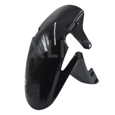 Front Tire Fender Hugger Fairing ABS Carbon Fiber Color Fit