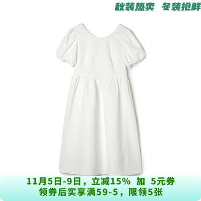 ZV0A0019简洁气质美中裙套头裙子连衣裙女5.26夏