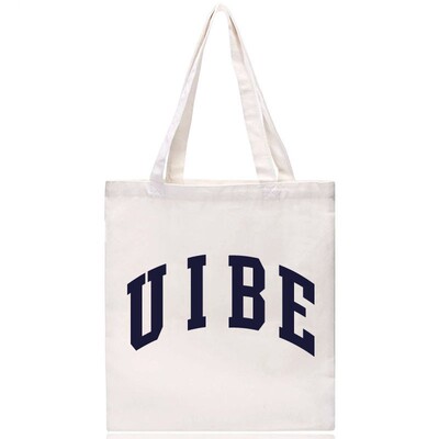 UIBE对外经济贸易大学帆布包对外经贸纪念品单肩帆布袋手提购物袋