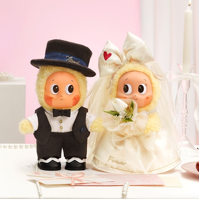 POPMART泡泡玛特星星人怦然星动系列搪胶毛绒公仔礼盒潮玩礼物