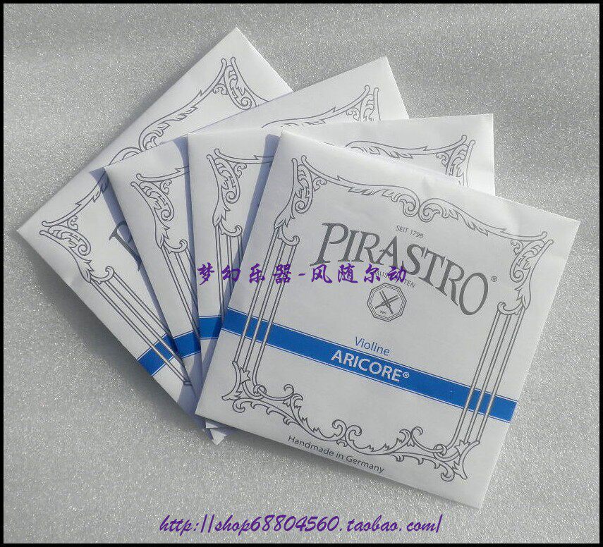 【梦幻乐器】新款德国 PIRASTRO Aricore 小提琴弦416021蓝条