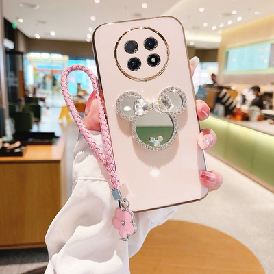 oppoA2Pro硅胶网红化妆镜手机壳