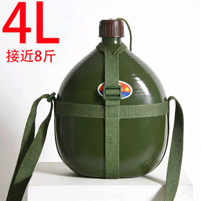 测试推荐加厚学生军训用铝制水壶