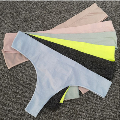 外贸出口丁字裤女式中腰速干无痕