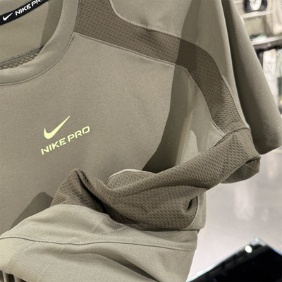 耐克男装2026夏季款速干排汗快干透气训练运动短袖T恤 IF2215-320