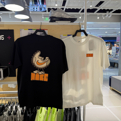 Nike/耐克男士落肩宽松透气舒适百搭休闲运动短袖T恤JF5956-010