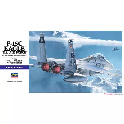长谷川拼装飞机模型F-15C鹰式