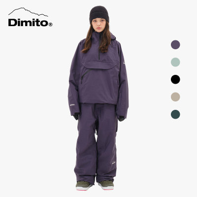 DIMITO男女款滑雪裤防水防风透气