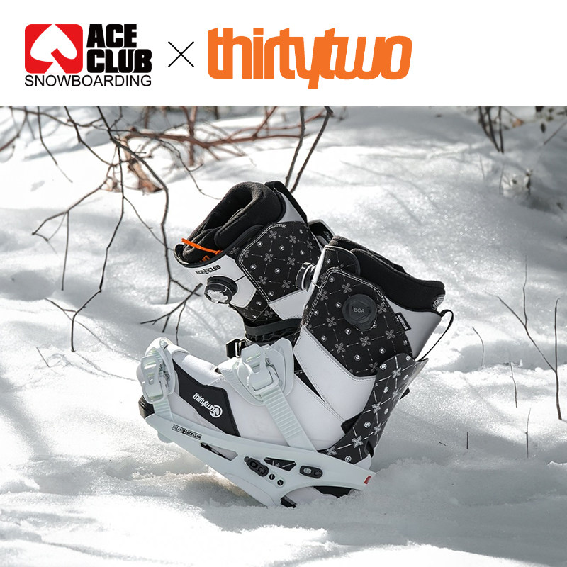 ACE雪具W24 Thirtytwo32单板滑雪鞋全能新手进阶女款装备LASHED