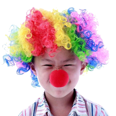 万圣节海绵小丑红鼻子道具装扮