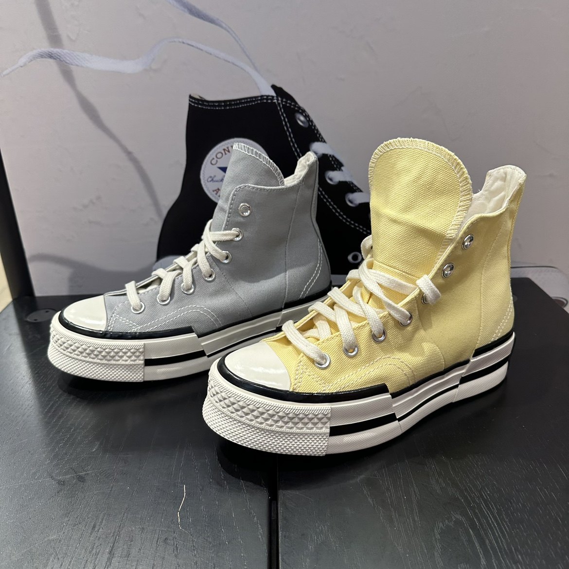 匡威converse正品奥莱专柜1970s增高错位高帮A00741 A00740不退换_虎窝淘