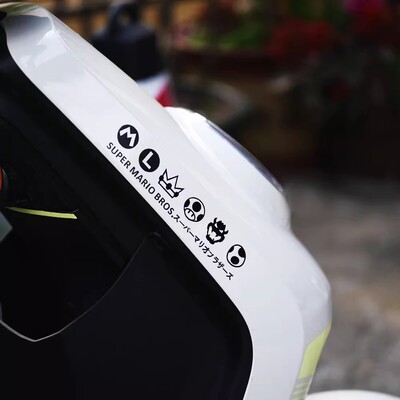 SUPER MARIO小牛mqil mt  NT FX FXT nplay车贴装饰防水个性贴纸