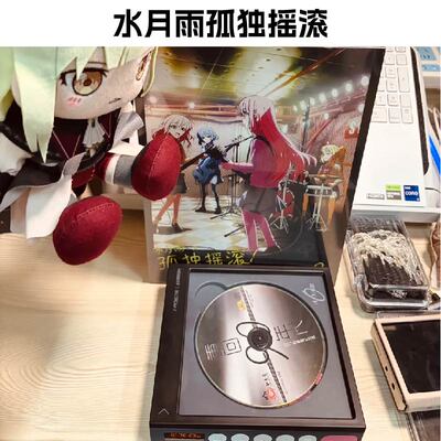 代购现货水月雨孤独摇滚联动联名便携CD播放机PILL耳夹式耳机周边