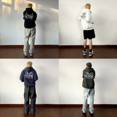 NOSD24FW宽短版型基础系列卫衣