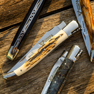 法国拉吉奥乐折叠刀手工制基础款