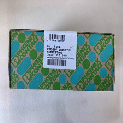进口菲尼克斯继电器 PSR-SPP-24DCESD5X11X2T10S 订货2981509
