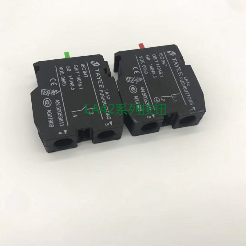 上海天逸电器TAYEE 1NO/1NC 01/10 LA42触点常开/常闭触点1234点_虎窝淘