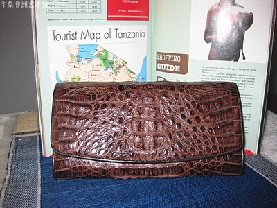 民族风钱夹鳄鱼皮女士南非手包