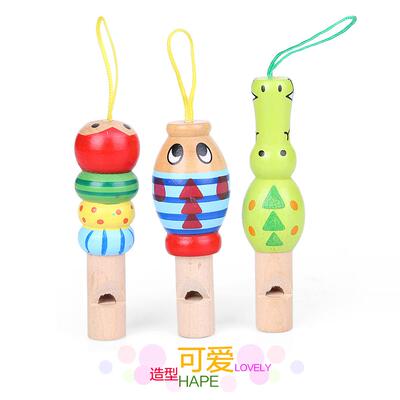 儿童玩具木质口哨奥尔夫