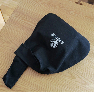 简约黑色厚帆布手腕包~小号粽子包~非常精致的小包随身包遛弯包