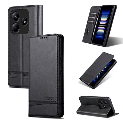适用红米NOTE14手机壳皮夹红米NOTE14 5G保护套6.67英寸小米24094RAD4C外壳翻盖NOTO14新款NATA14全包REDMI防