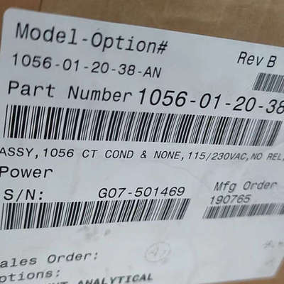 ROSEMOUNT罗斯蒙特分析仪1056-01-20-38-AN G07-501469 190765e议