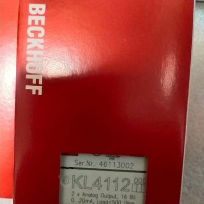 BECKHOFF  KL4112  KL3404  EL3102  EL1862  EK1914全新现货询价