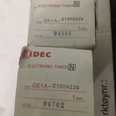 日本和泉IDEC 时间继电器 ELECTRON TIMER GE1A-C10HA220议价