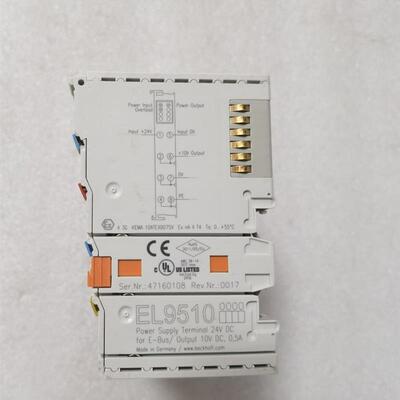 原装拆机BECKHOFF倍福 EL9510 包好 成色非常漂亮 现货询价
