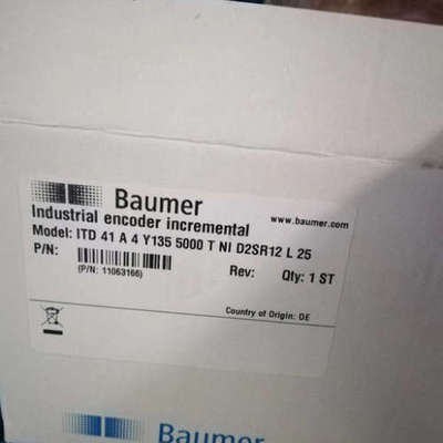 原装全新堡盟编码器Baumer ITD 41A4Y135 5000 T NI D2SR12 L25议