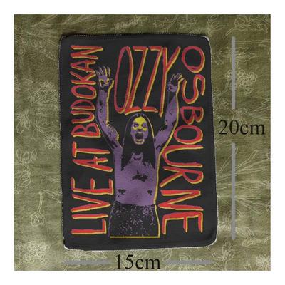 重金属黑色安息日black sabbath ozzy diy remake布贴包衣服配件