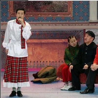 搞笑风苏格兰演出服不差钱同款