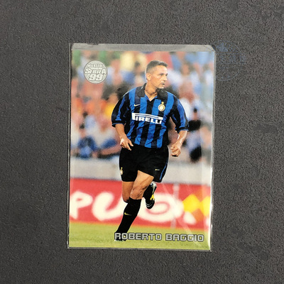 巴乔梅林merlin 1999球星卡意大利意甲国际米兰官方正品99银章