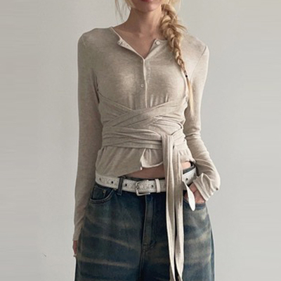 adeliowrappingstrapcardigan