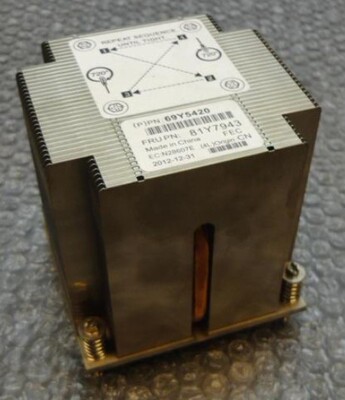 IBM x3100 M4  81Y7943 69Y5420 Processor Cooling Heatsink