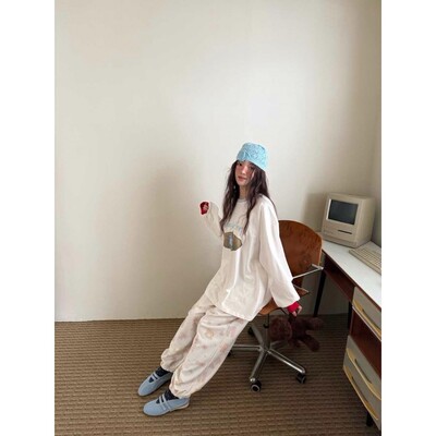 九0315韩国东大门t恤区TOLL-8751903直邮都市人气浪漫春季修身