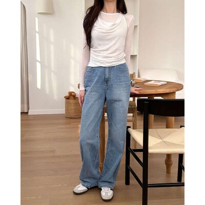 九0315韩国东大门运动牛仔裤区Vanilla-J-8751714正品流行休闲