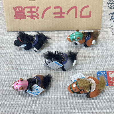 官方正版 世嘉 sega 赛马 AVANTI制 Jr马 冠军 马偶 毛绒公仔玩偶