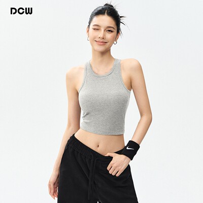 dcw防震跑步健身训练瑜伽背心女