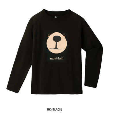 美山黑熊速干长袖T恤户外山系