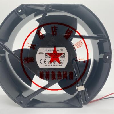 原装台达17CM EFB1524MG DC24V 0.80A 大风量变频器机柜散热风扇