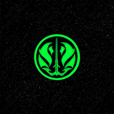 美国PDW臂章士气章魔术贴星战
