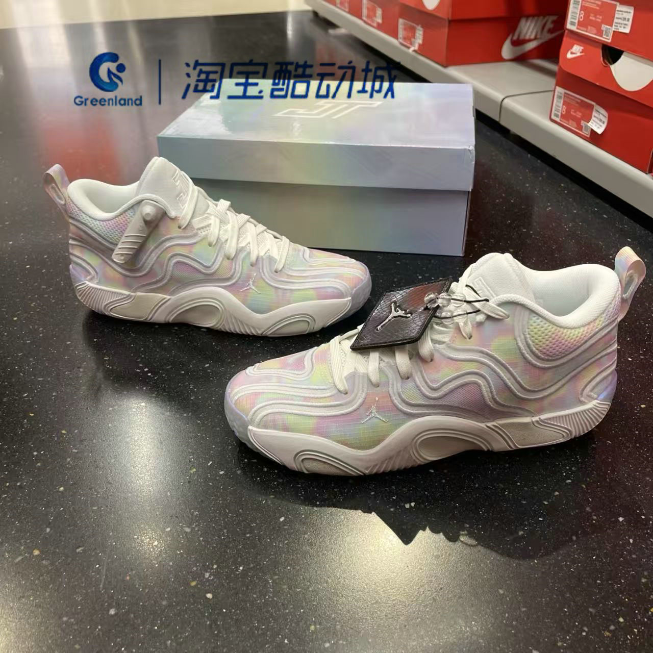 Nike/耐克 Jordan TATUM 3塔图姆3男子耐磨实战篮球鞋 HF3087-103