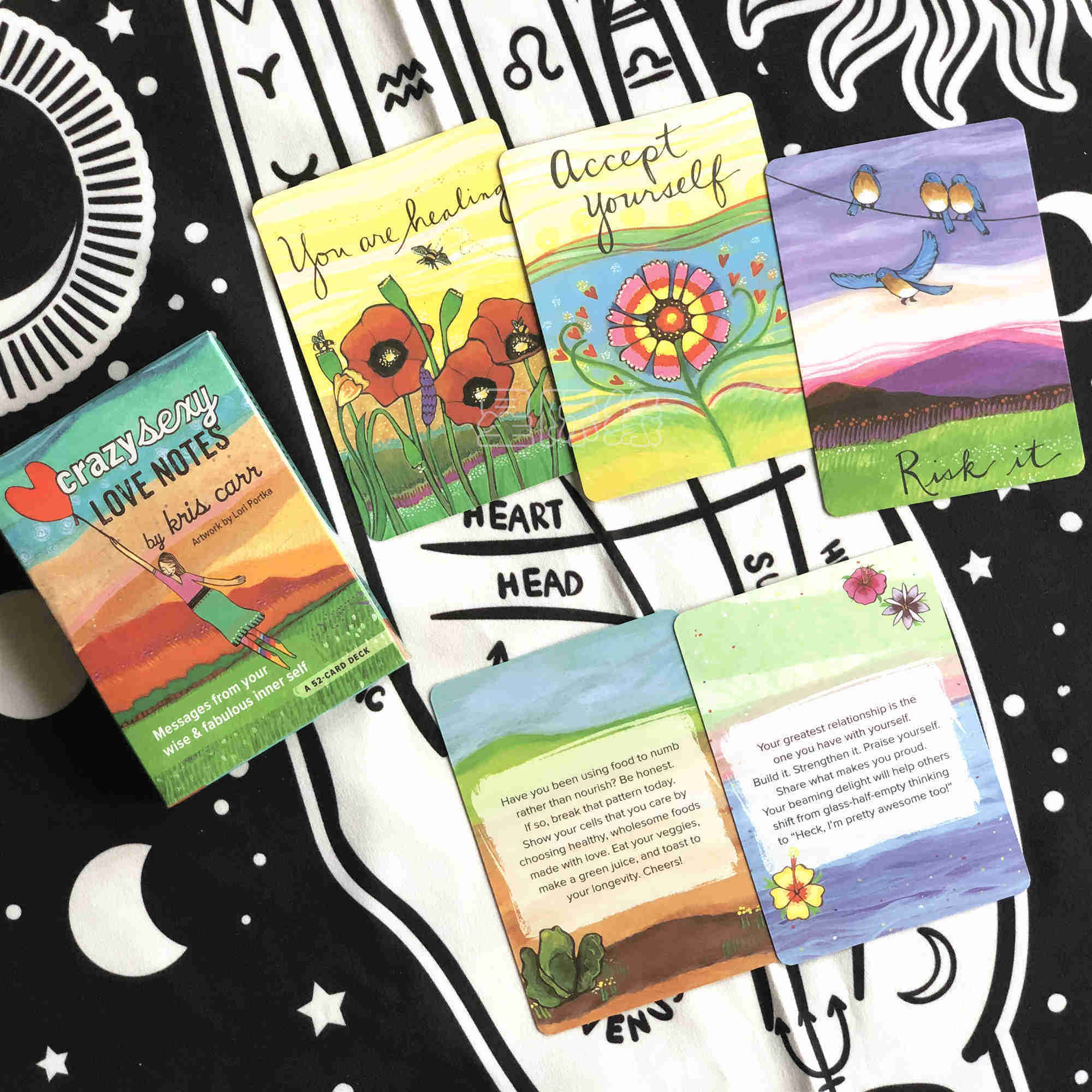 现货 Crazy Sexy Love Notes热情挚爱手札图卡疯狂爱笔记神谕卡_虎窝淘