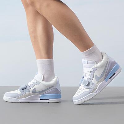 耐克大童男女鞋AIR JORDAN LEGACY 春新款缓震篮球鞋HQ1190-101