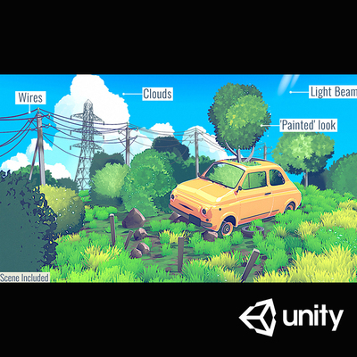 Unity3D 吉卜力风格卡通着色器Anime Shaders and Tools1.2.0