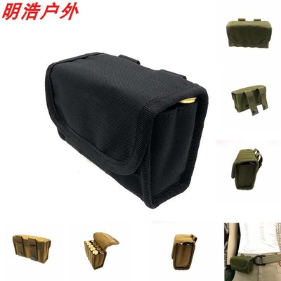 跨境户外多功能MOLLE战术腰包腰间附件挂包子弹袋10孔散弹收纳包