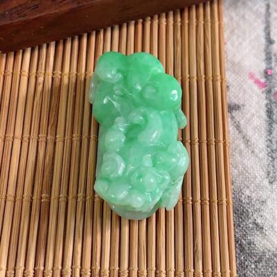 翠都翡翠珠宝天然A货貔貅挂坠