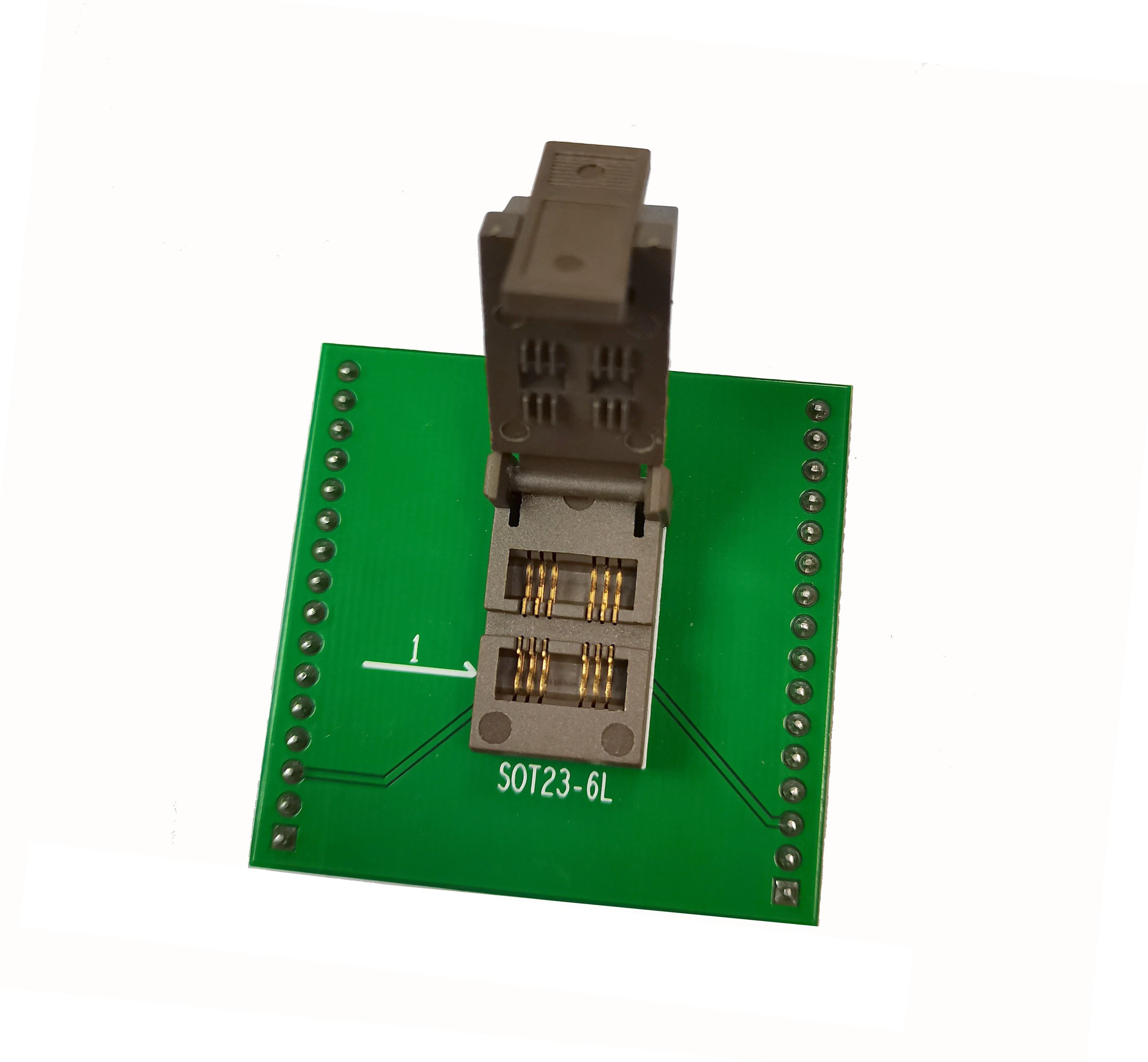 ZY317A / SOT6 烧录座 适配器 SOT23-6 芯片转接座 周产功烧录座_虎窝淘