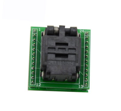 CNV-QFN24-DIP 烧录座 编程座 适配器 QFN24 MLF24  4*4MM 0.5MM